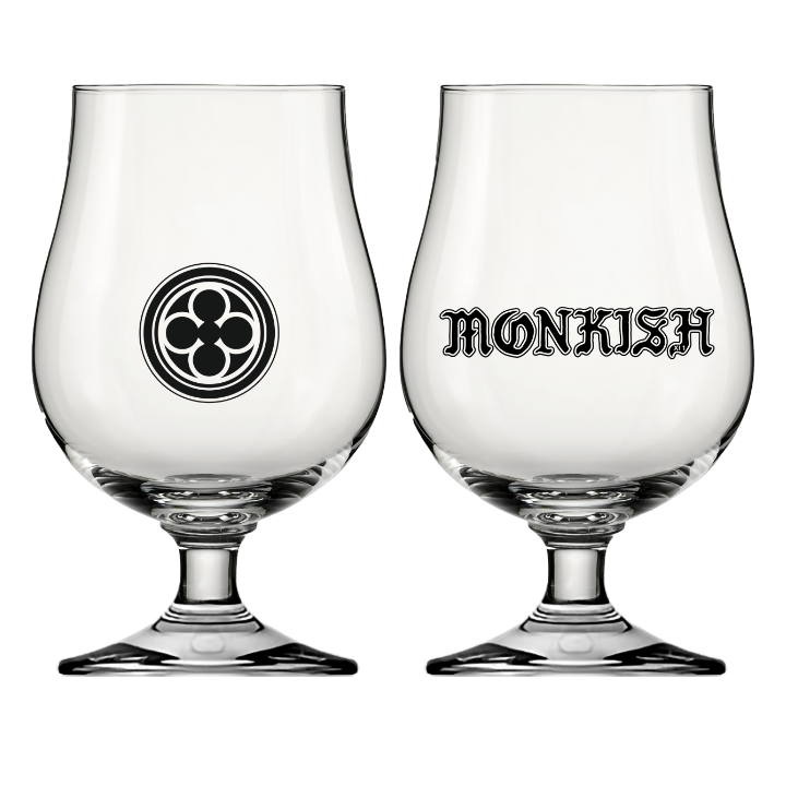 Glassware - Logo - Pueblo Luttich 4L – Monkish Brewing Co.